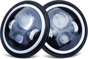 Best Aftermarket Headlights for Jeep Wrangler: Top 7-Inch LED Options ...