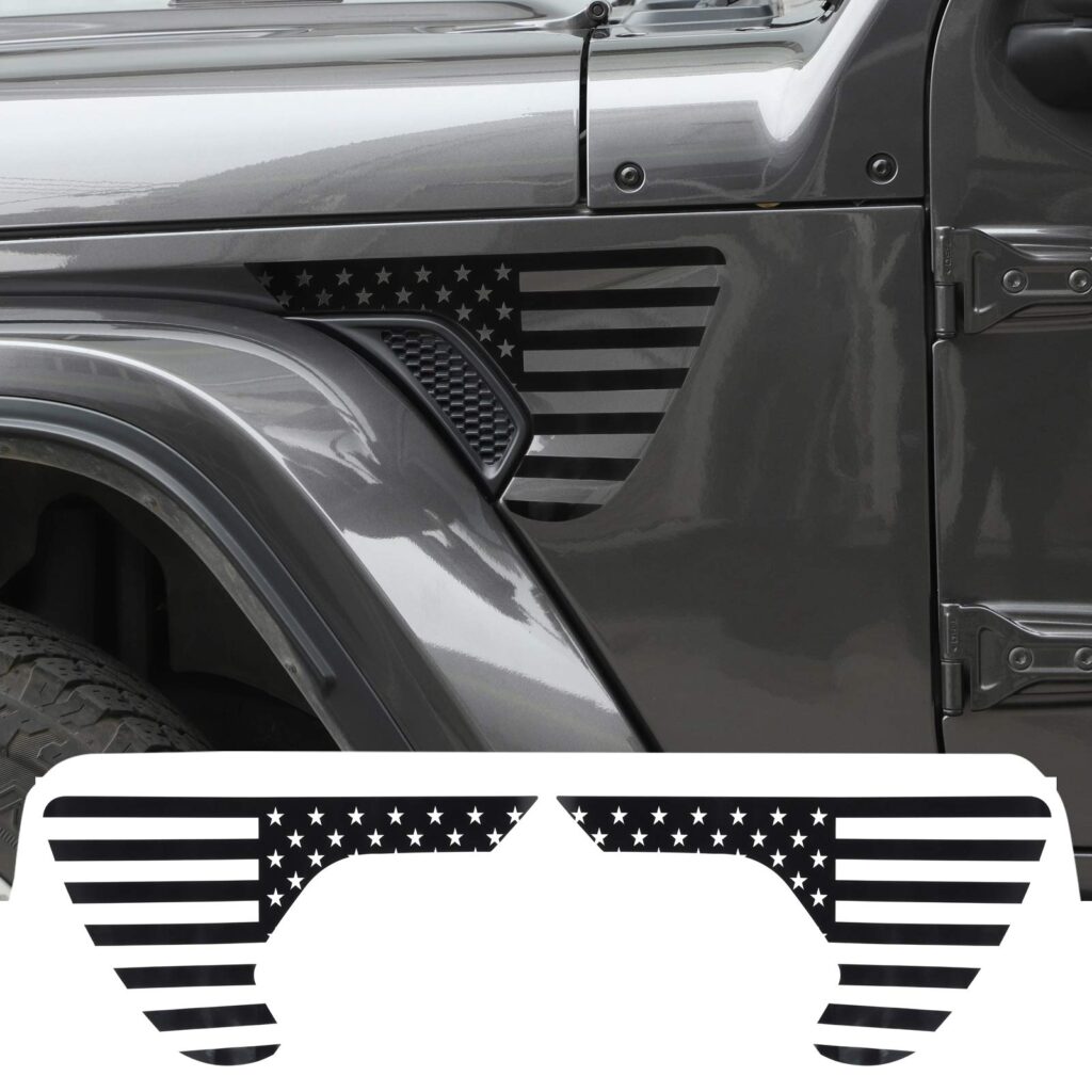 American Flag Stickers for Jeeps: Boost Your Ride's Pride - Adventure Jeep
