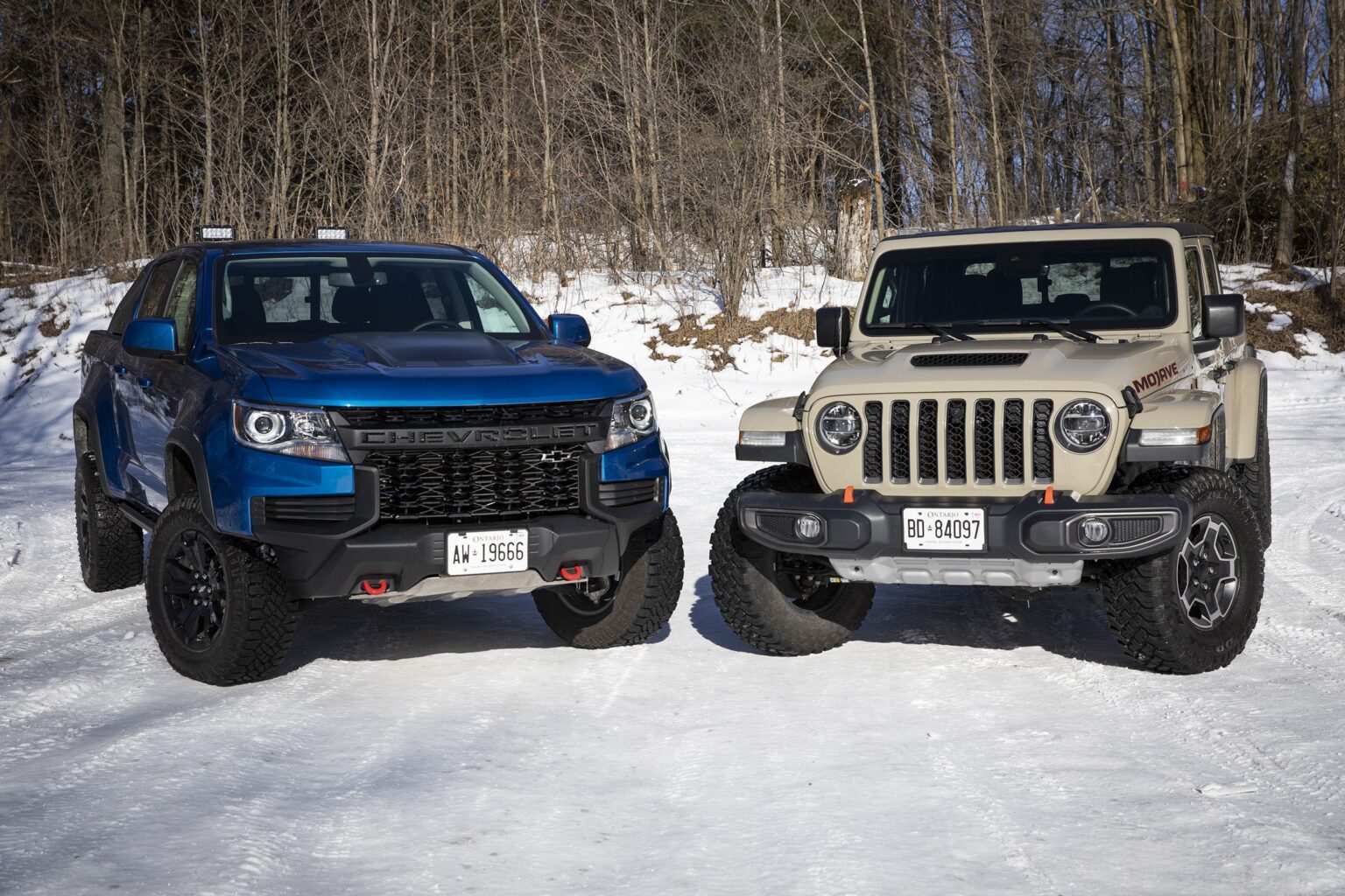 Chevy Colorado Vs Jeep Gladiator: Ultimate Off-Road Showdown ...