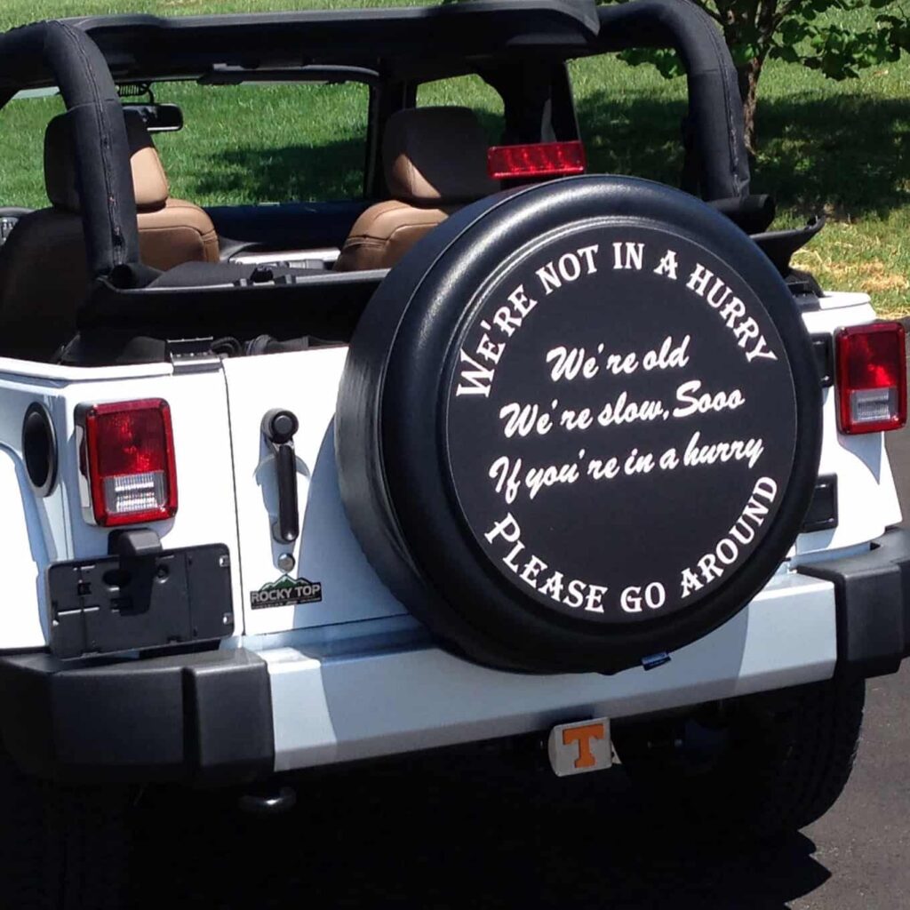 Funny Jeep Spare Tire Covers: Adding Humor to Your Ride - Adventure Jeep