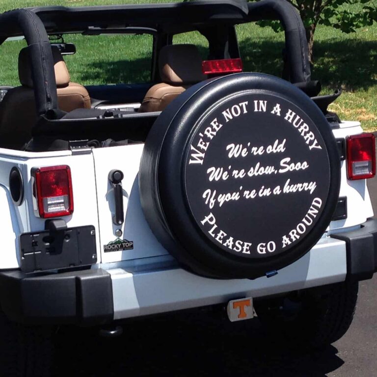Funny Jeep Spare Tire Covers: Adding Humor to Your Ride - Adventure Jeep