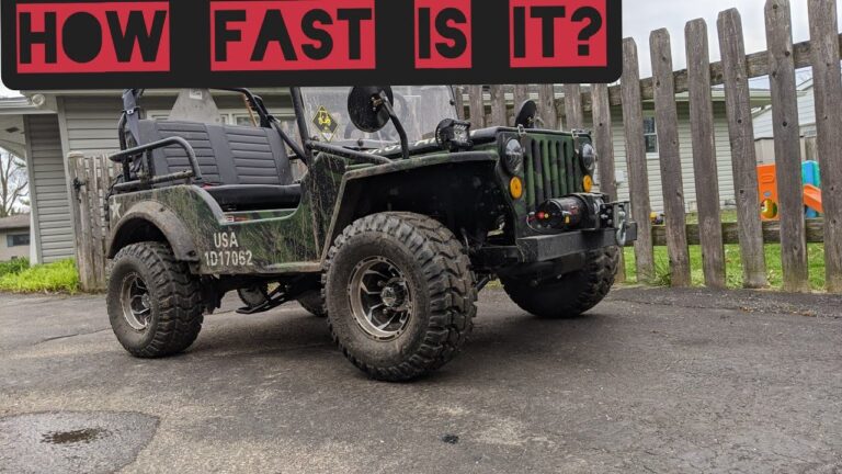 How Fast Does a Jeep Go: Unleashing Speed Secrets - Adventure Jeep