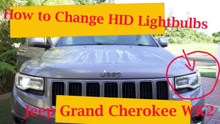 How to Change Jeep Grand Cherokee Headlight: Easy Guide - Adventure Jeep