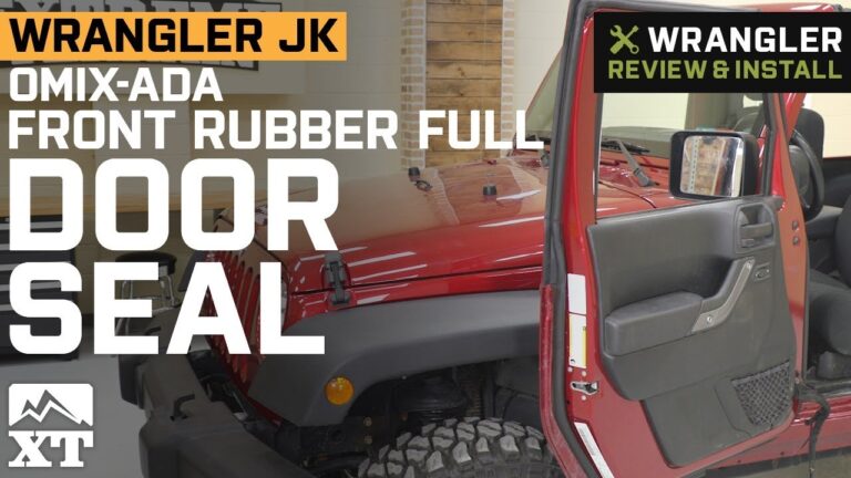 Jeep JK Door Seal Upgrade: Boost Comfort & Silence - Adventure Jeep