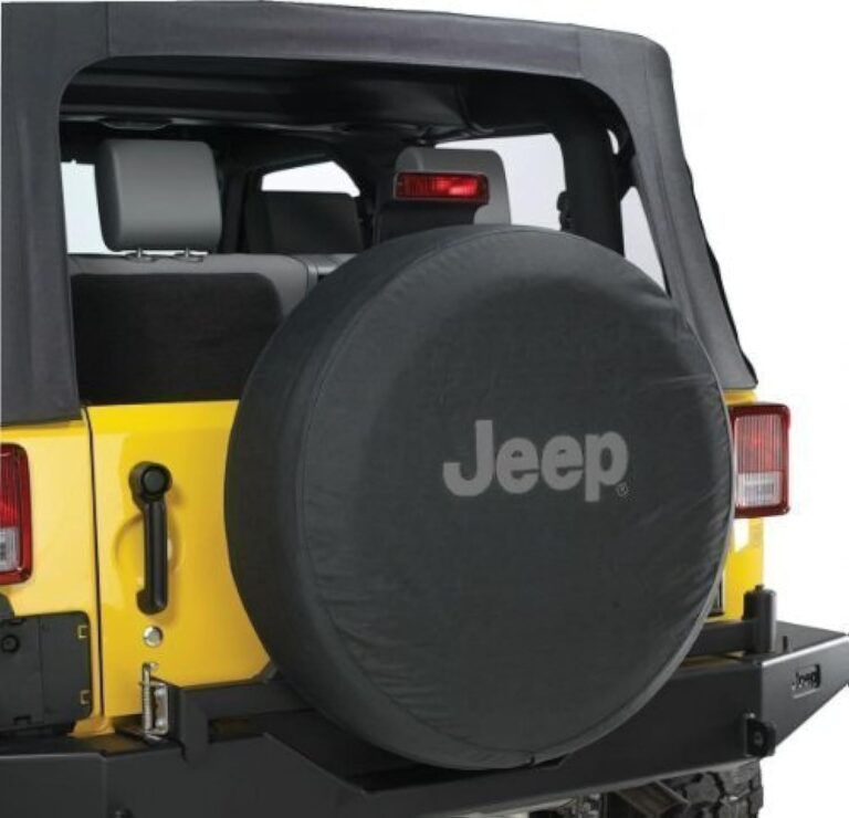 Jeep Wrangler Spare Tire Cover: Style Meets Protection - Adventure Jeep
